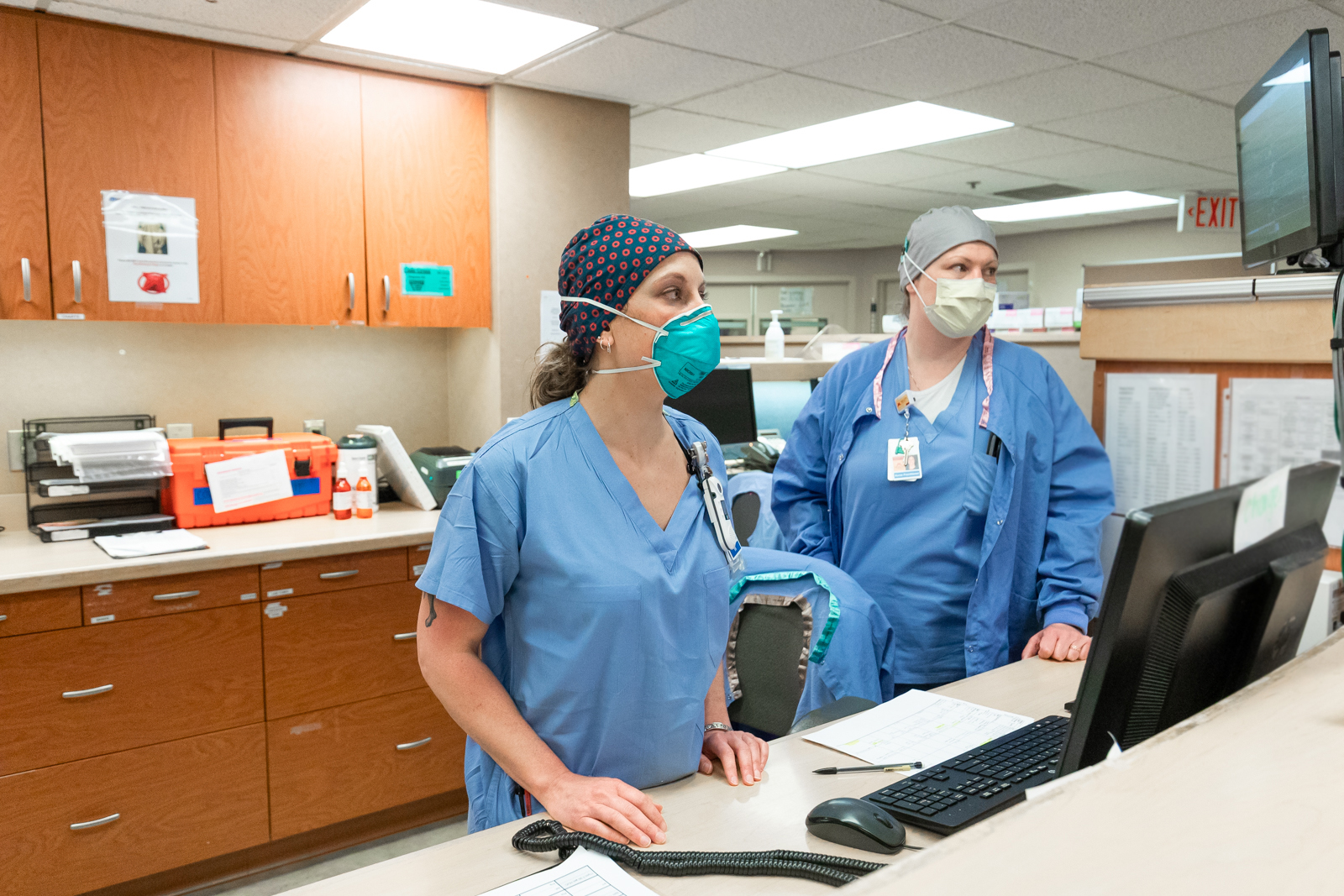 Volunteering at Fairview Range Medical Center